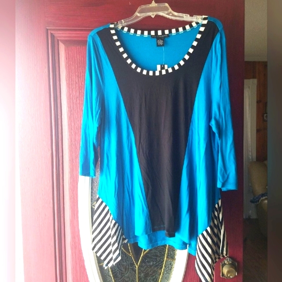 Grace Elements | Tops | Grace Elements Assymetrical Top Tunic | Poshmark